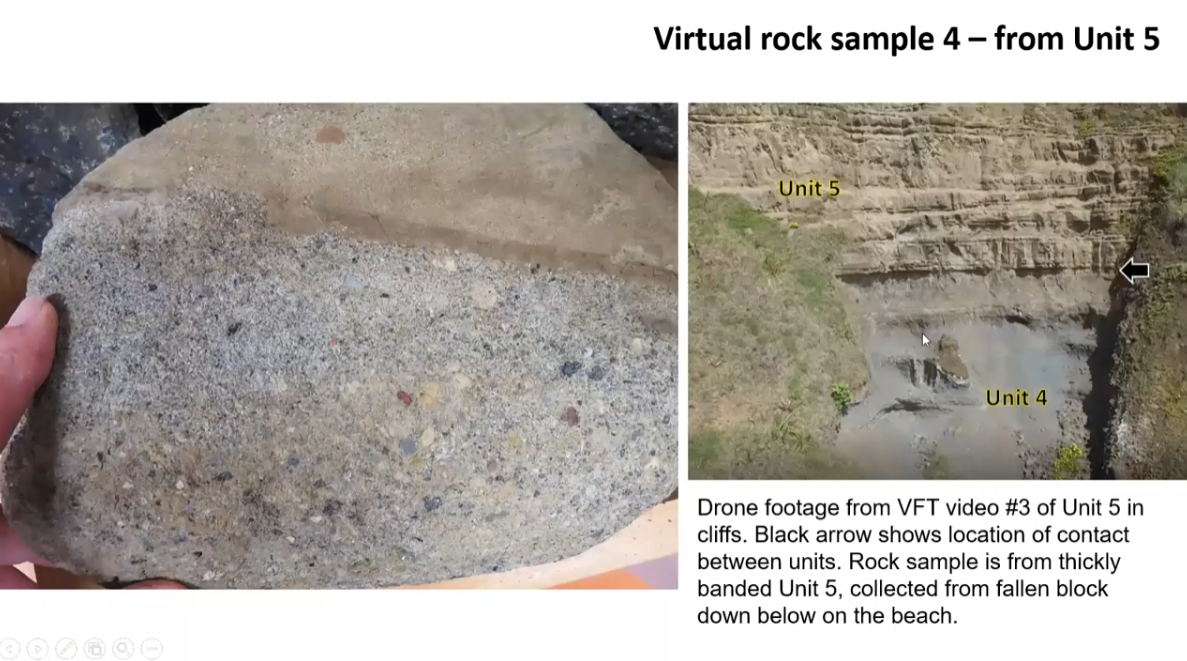 Solved C. Table of virtual rock sample descriptions - Fill | Chegg.com