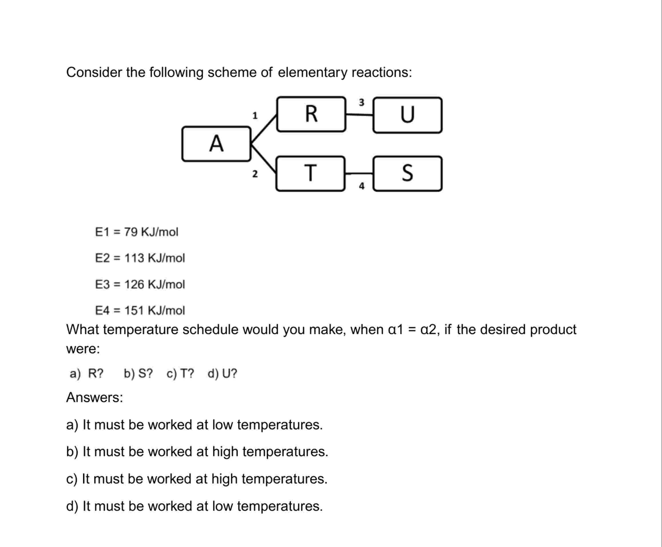 Solved Consider the following scheme of ﻿elementary | Chegg.com