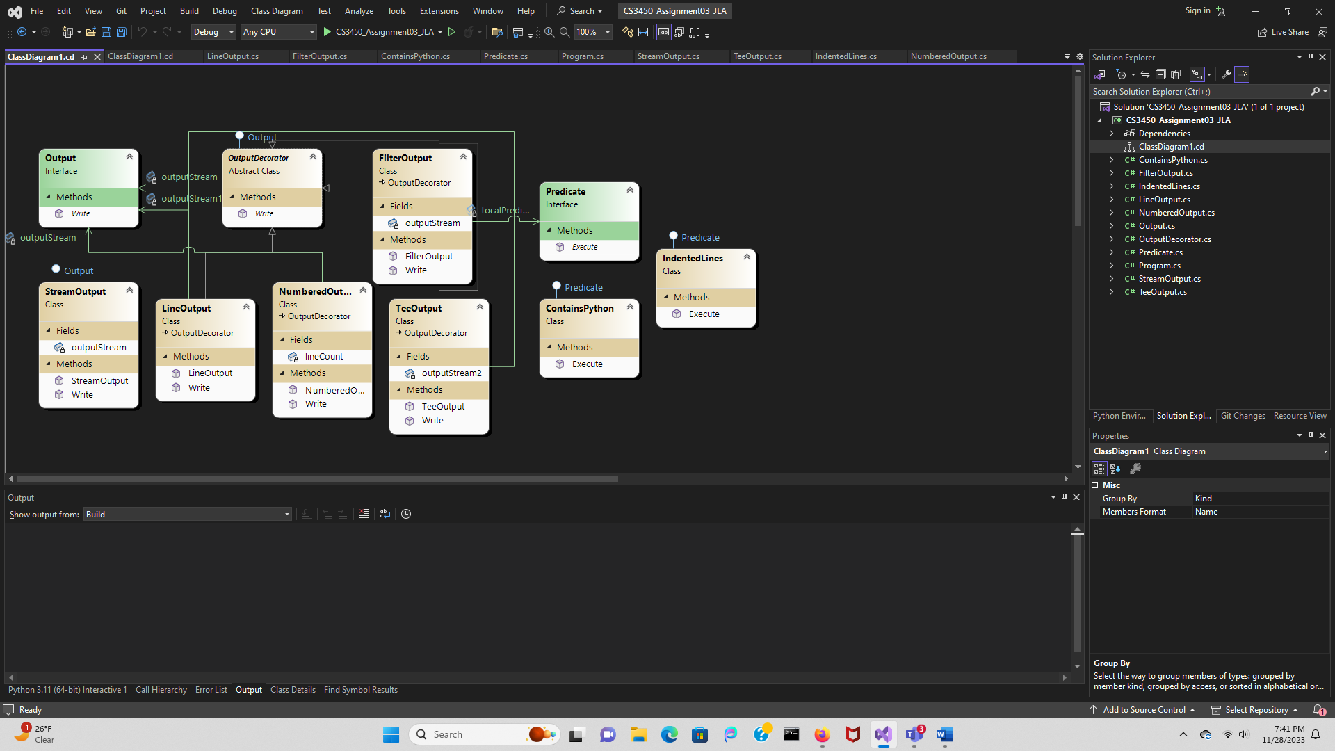 Solved All modern languages have their basic generic stream | Chegg.com