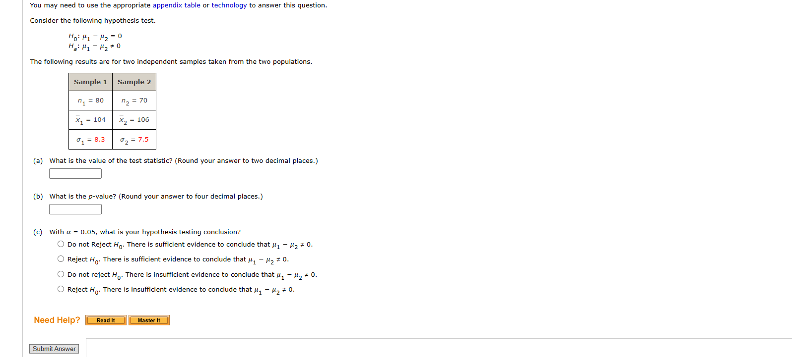 Solved You may need to use the appropriate appendix table or | Chegg.com