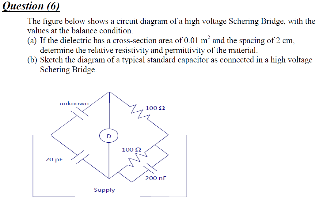 Solved The figure below shows a circuit diagram of a high | Chegg.com