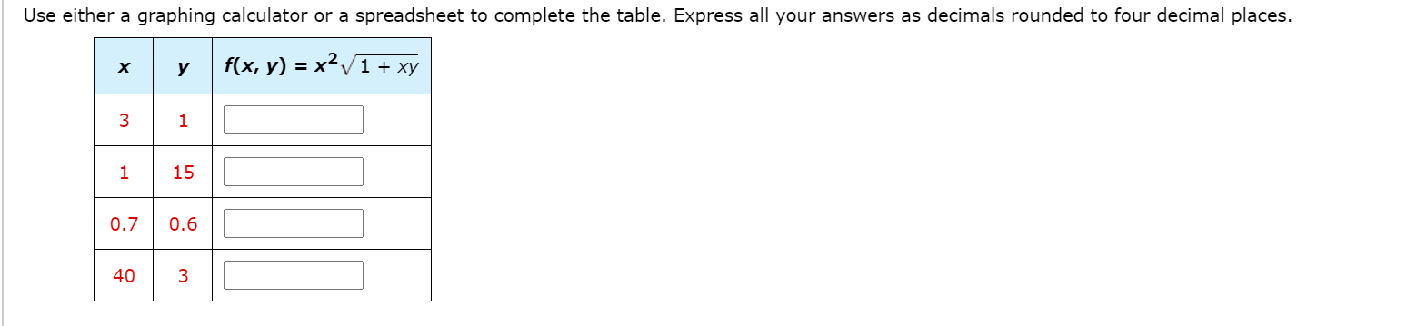 Solved Use either a graphing calculator or a spreadsheet to | Chegg.com