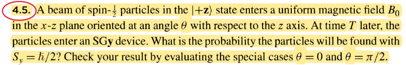 Solved From John S. Townsend's A Modern Approach to Quantum | Chegg.com
