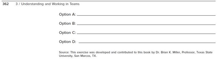 Exercise 14-A Decision-Making Matrix Step 1: Use the | Chegg.com