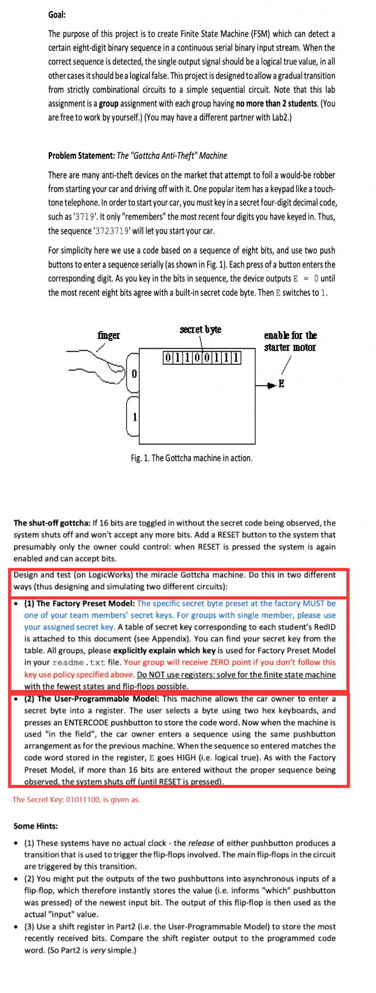 Solved IMPORTANT- PLEASE USE SECRET CODE：01011100 Please | Chegg.com