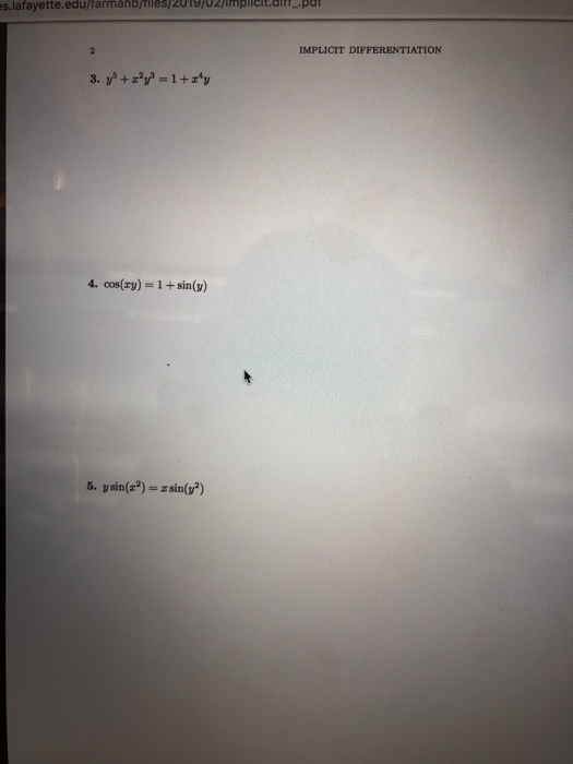 Solved Use implicit differentiation to find dy/dx | Chegg.com