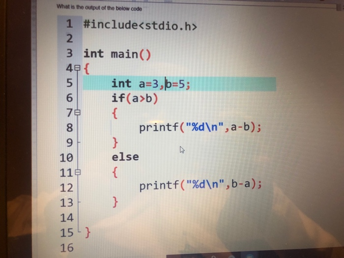 Solved Quèstion 3 What is the output of the following code 1 | Chegg.com