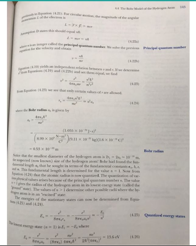 Solved Suppose the quantization condition given in equation | Chegg.com