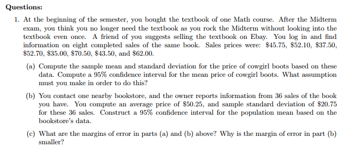 Solved Please answer this with detail steps! :) | Chegg.com