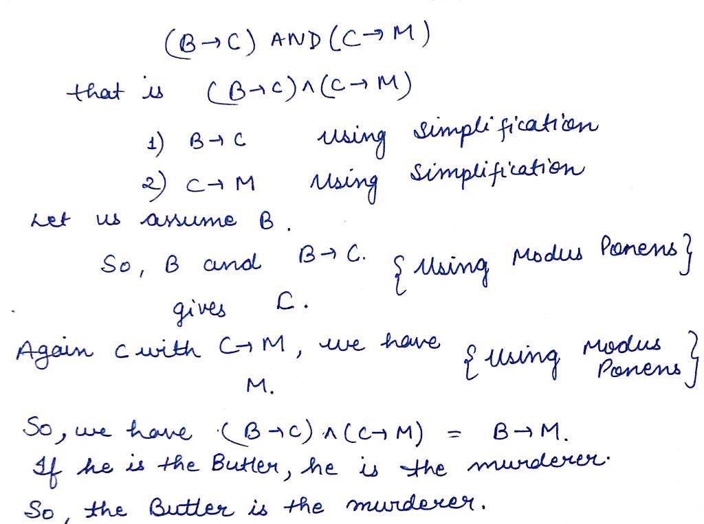 Solved Translate this into predicate logic, then show how | Chegg.com