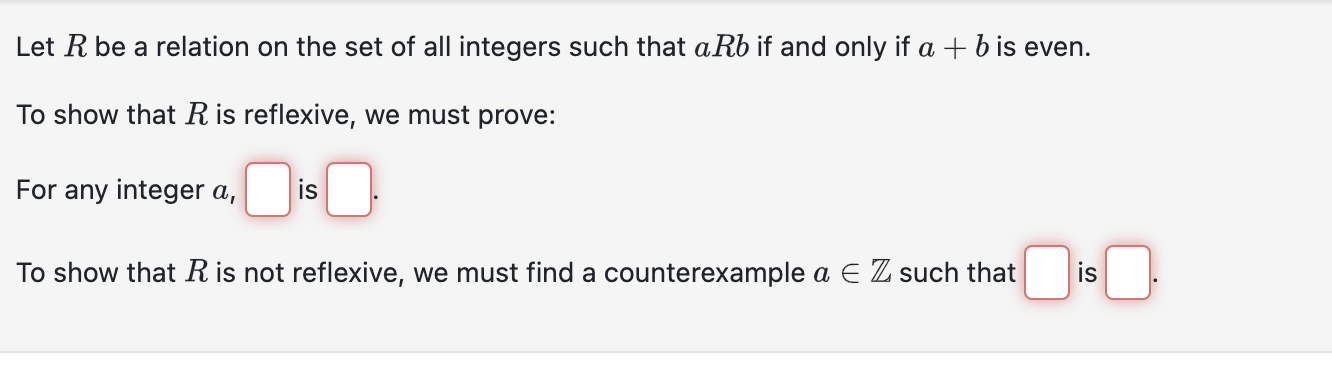 Solved Let R be a relation on the set of all integers such | Chegg.com