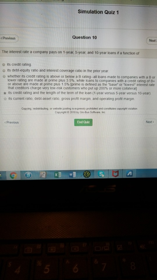 Solved Simulation Quiz | Chegg.com
