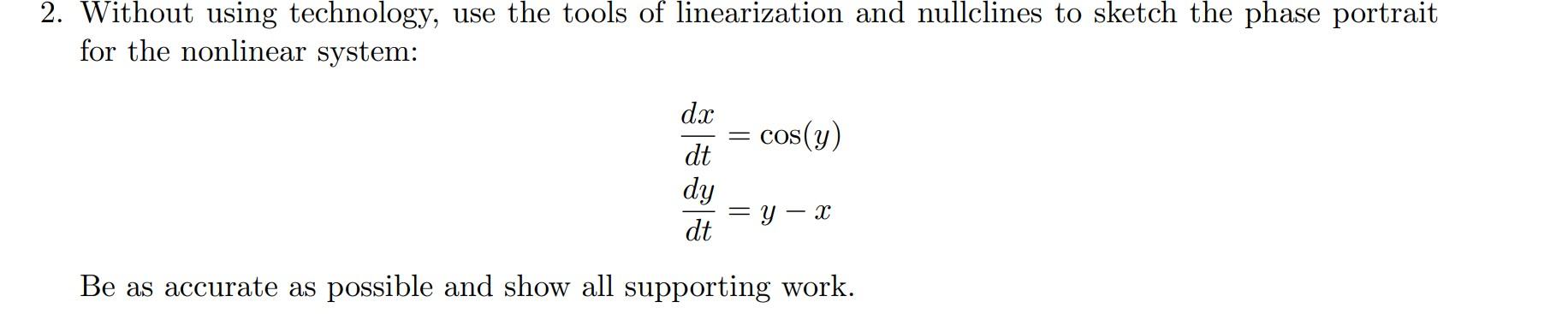 Without using technology, use the tools of | Chegg.com