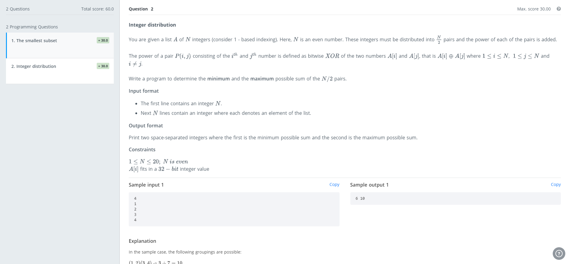 Solved Code in Python, please! make sure you show the | Chegg.com