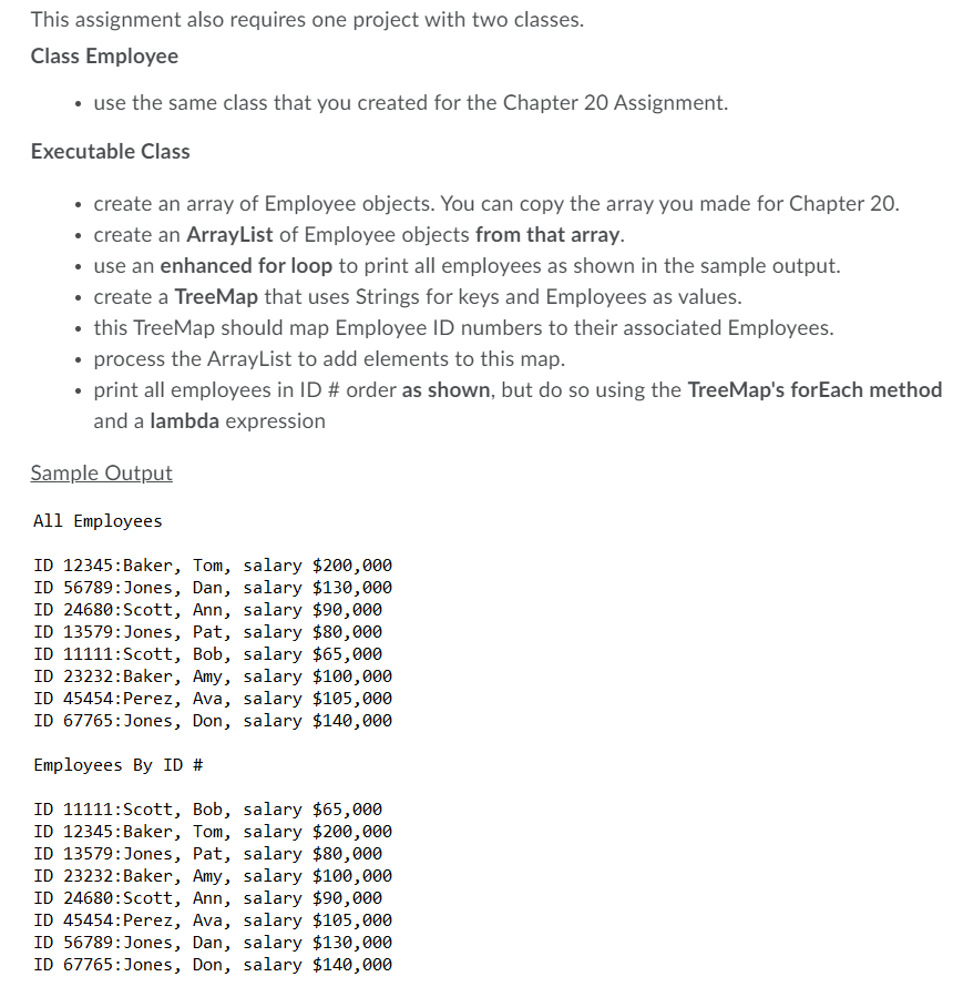 This assignment also requires one project with two | Chegg.com