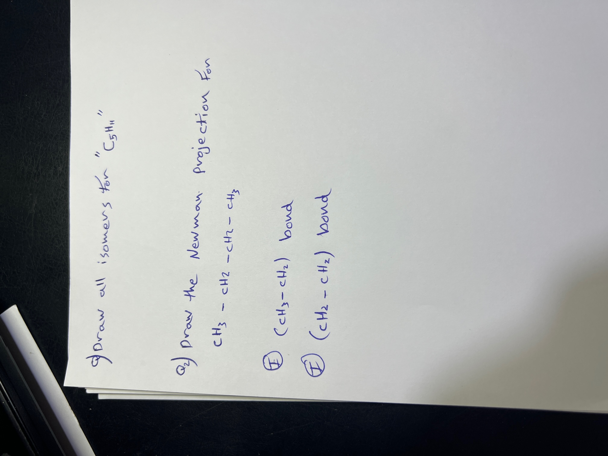 Solved QDraw all isomers ton \" \\( \\mathrm{C}_{5} H_{11} | Chegg.com