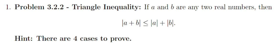 Solved I need help with this Real Analysis proof question. | Chegg.com