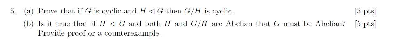 Solved would you help me with this abstract algebra | Chegg.com