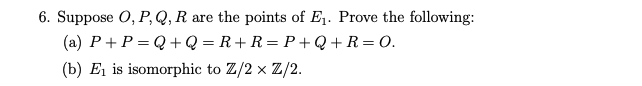 Solved Consider the following elliptic curves: | Chegg.com