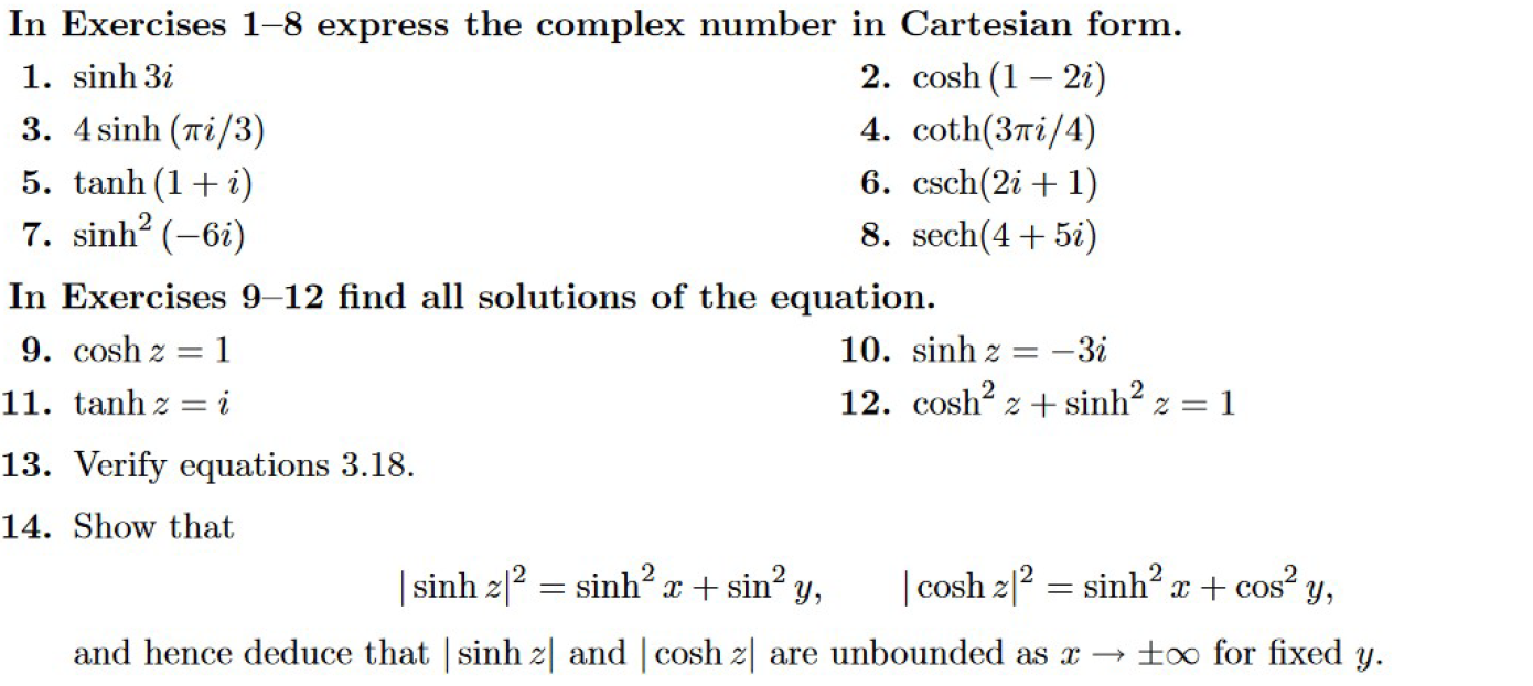 Solved In Exercises 1-8 express the complex number in | Chegg.com