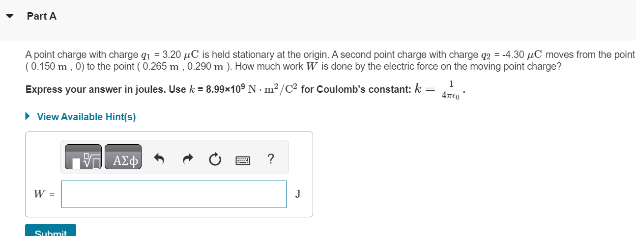 Solved Two stationary positive point charges, charge 1 of | Chegg.com