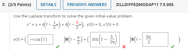 Solved 2. [0/1 Points] DETAILS PREVIOUS ANSWERS | Chegg.com