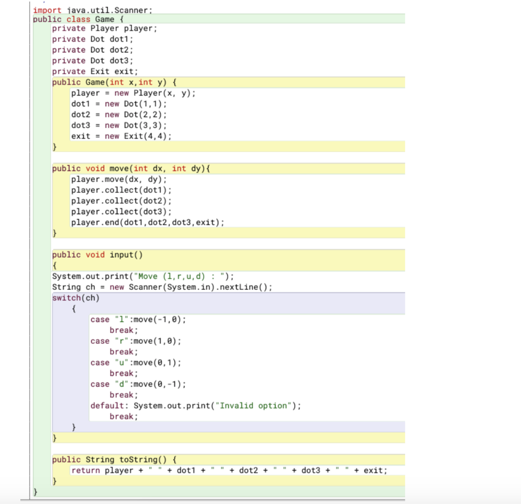 Solved The question below builds upon the 5 classes shown | Chegg.com