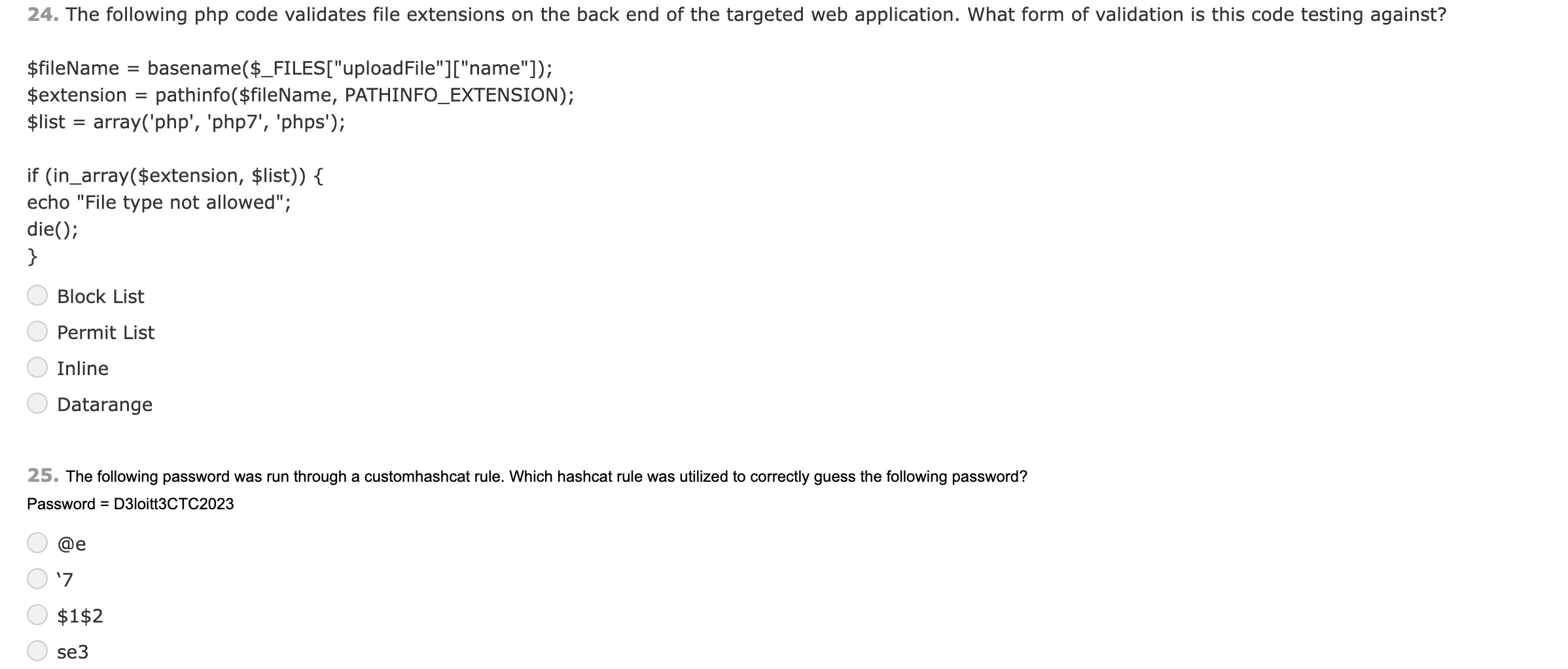 Solved 21. While conducting a penetration test on | Chegg.com