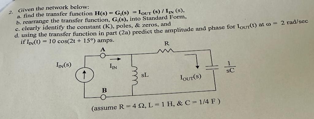 Solved Please solve completely and show all calculations. | Chegg.com