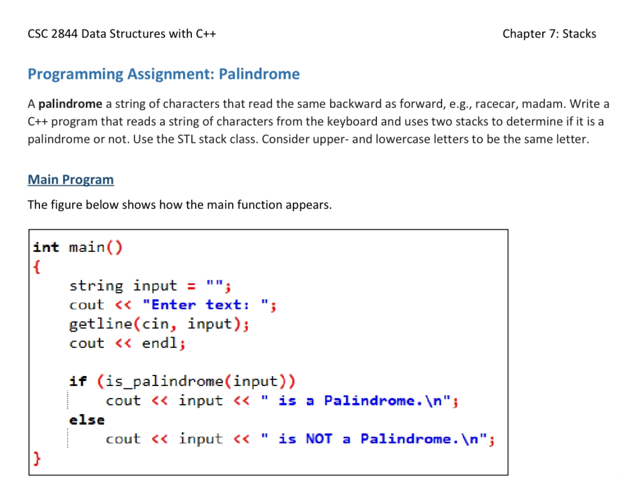 Solved Issue: Code does not register Capital and lower case | Chegg.com