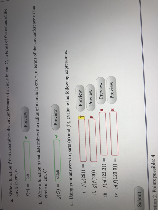 Solved a. Write a function f that determines the | Chegg.com