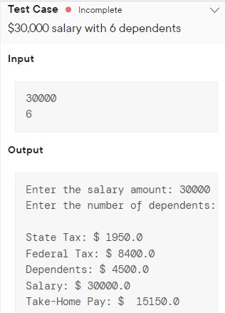 Solved In this lab, you complete the Python program that | Chegg.com