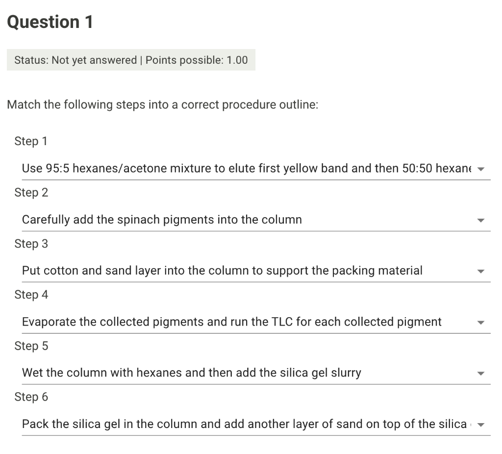 Solved Status: Not yet answered | Points possible: 1.00 | Chegg.com