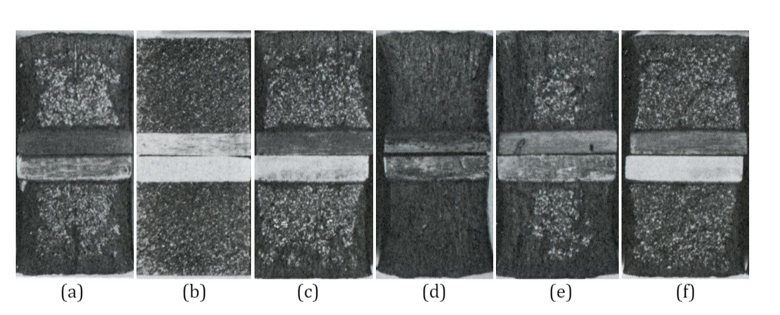 Solved Shown below are the fracture surfaces of six Charpy | Chegg.com