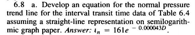 Solved 6.8 a. Develop an equation for the normal pressure | Chegg.com
