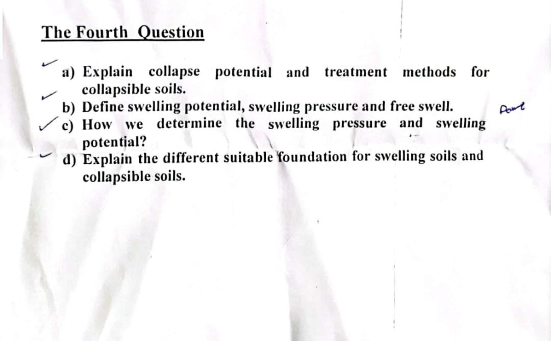 Solved The Fourth Questiona) Explain collapse potential and | Chegg.com