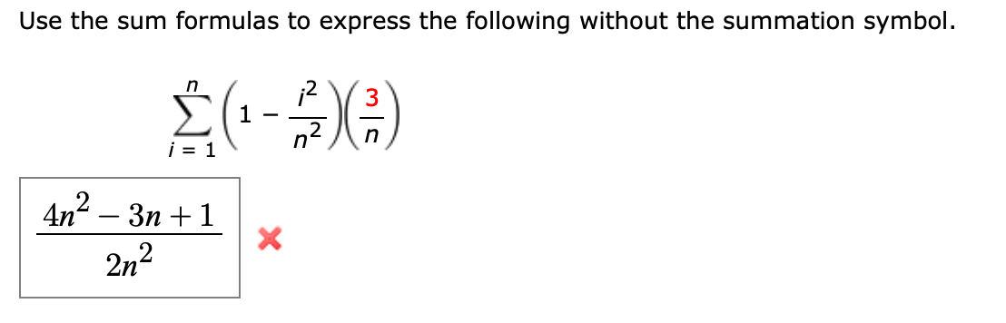 Solved Use the sum formulas to express the following without | Chegg.com