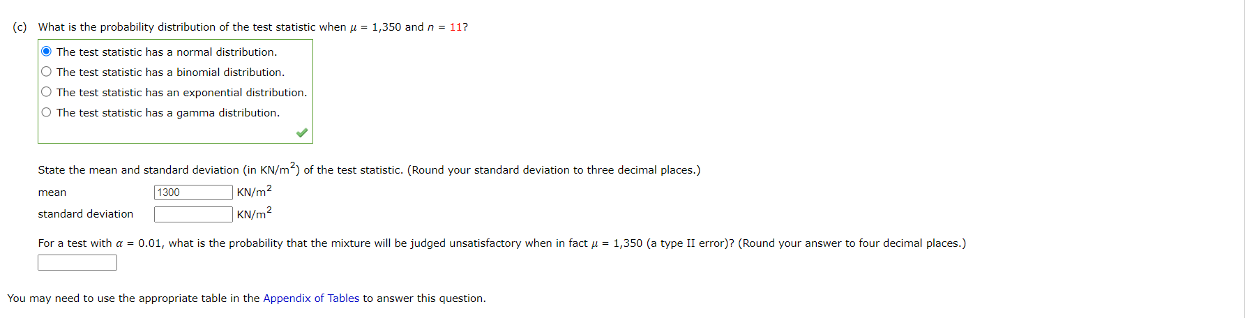 Solved The Test Statistic Has An Exponential Distribution