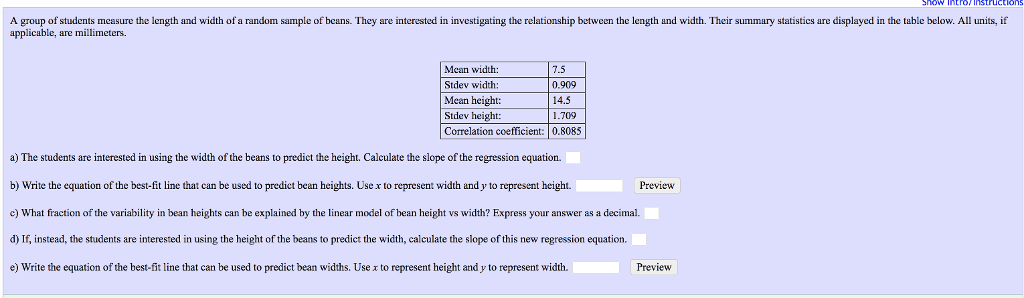 Solved A group of students measure the length and width of a | Chegg.com