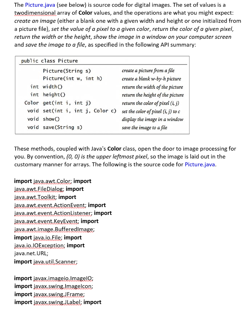 import java.awt.Color import java.util.Scanner; | Chegg.com