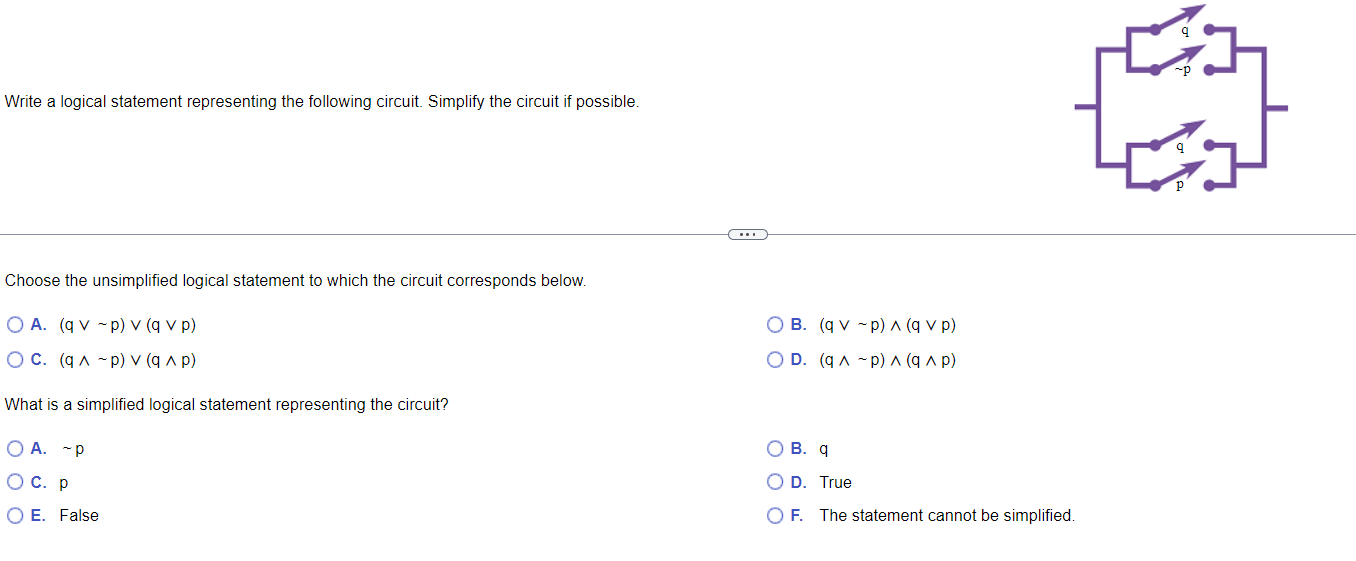 Solved \r\n\r\nDraw a circuit representing the following | Chegg.com