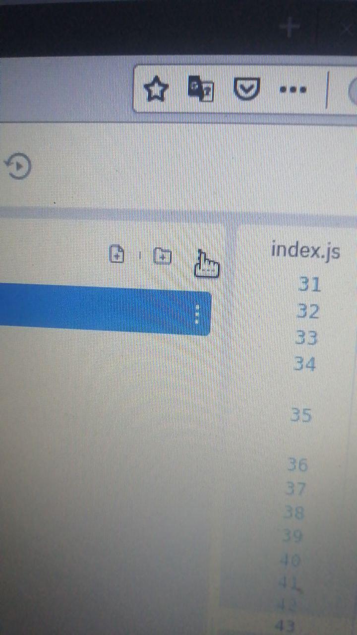 Solved index.js 31 35 37 38 39 43 | Chegg.com