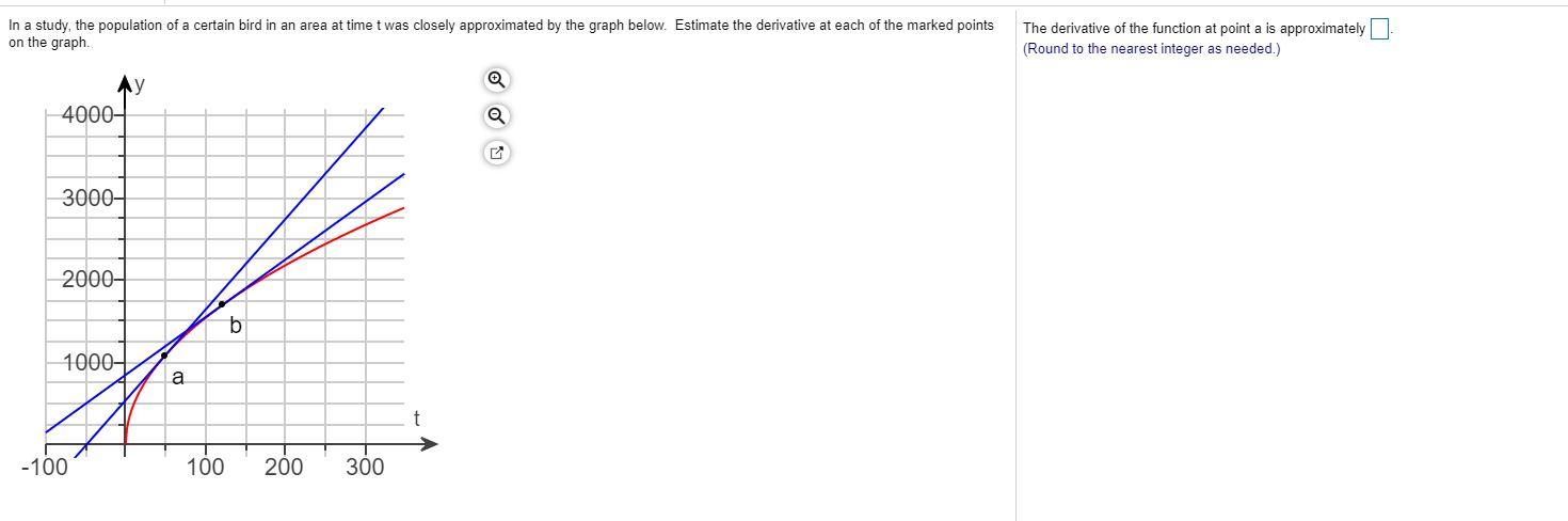 Solved In a study, the population of a certain bird in an | Chegg.com