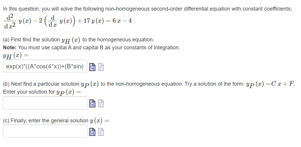 Solved In this question, you will solve the following | Chegg.com