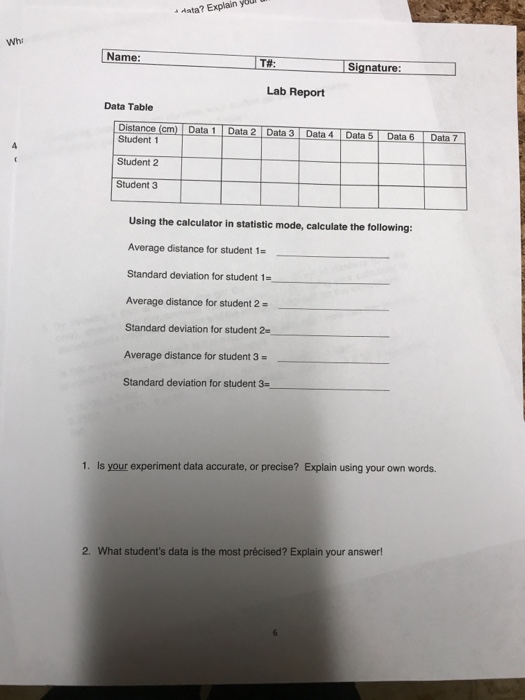 Using the calculator in statistic mode, calculate | Chegg.com