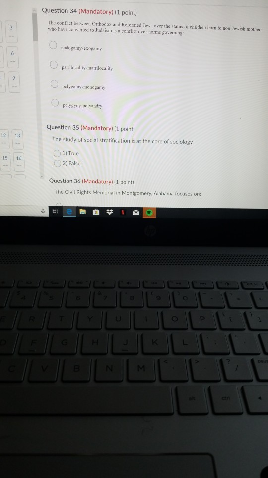 Solved Previous Page Next Page Page 4 of Question 31 | Chegg.com