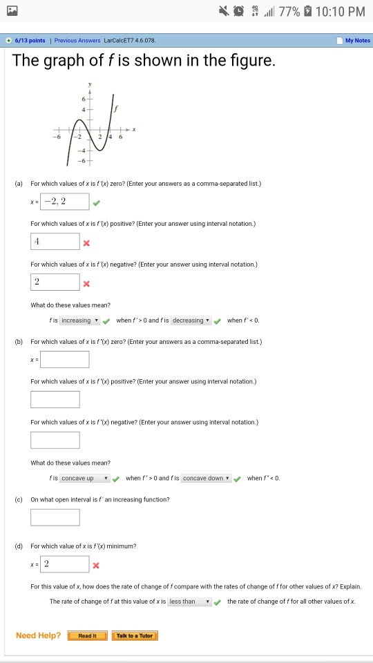Solved " .1177% 10:10 PM +6/13 points | Previous Answers | Chegg.com