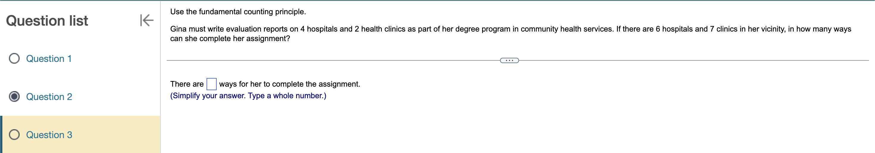 Solved Question list 1