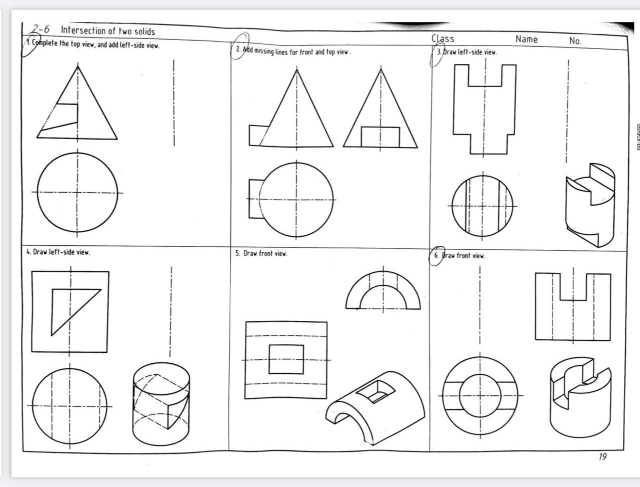 Solved Do the marked which is ( 1,2,3,6) ( intersection of | Chegg.com