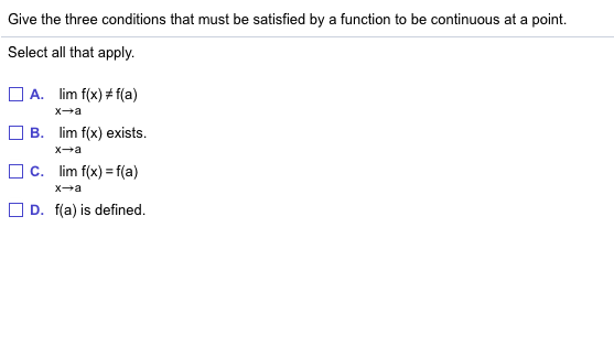 Solved Give the three conditions that must be satisfied by a | Chegg.com